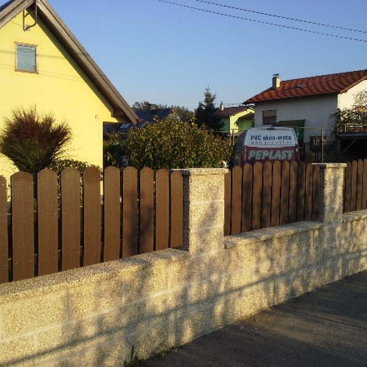 pvc ograje